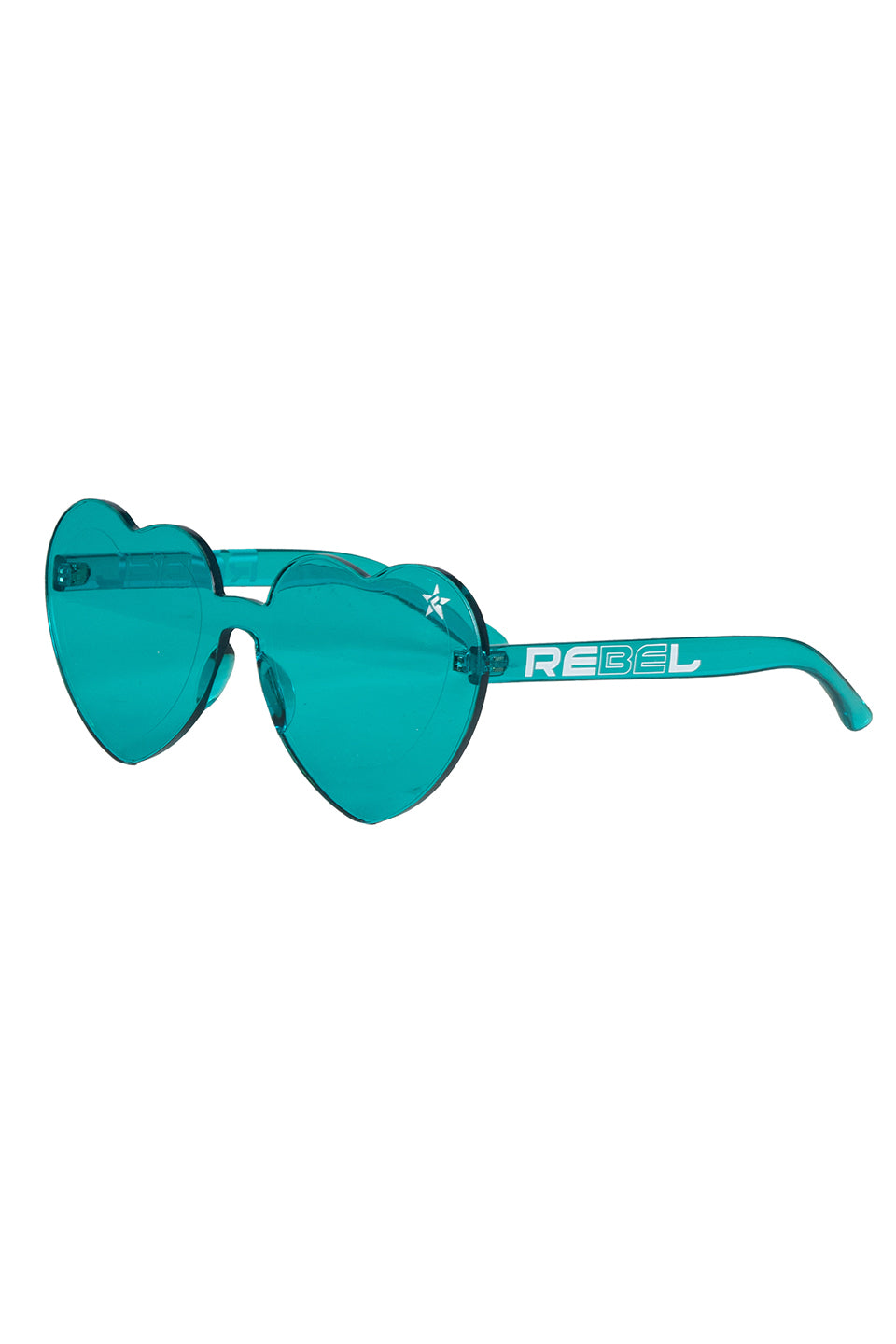 Rebel Heart Sunglasses in Turquoise – Rebel Athletic