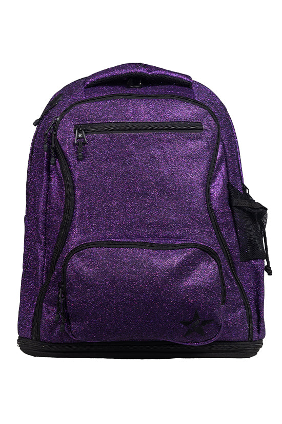 Purple Sparkle Cheer Backpack – Rebel Athletic