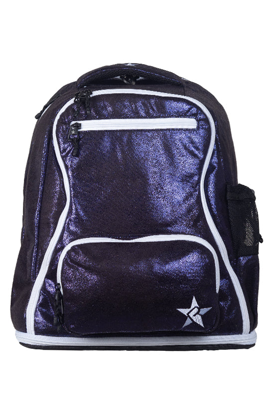Faux Suede in Midnight Magic Rebel Dream Bag Plus With White Zipper ...