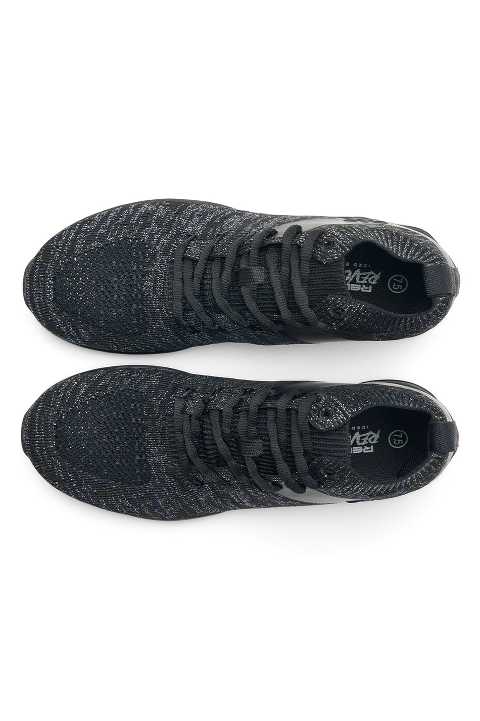 Rebel Revolution Ice Black - Glitter Cheer Shoes – Rebel Athletic