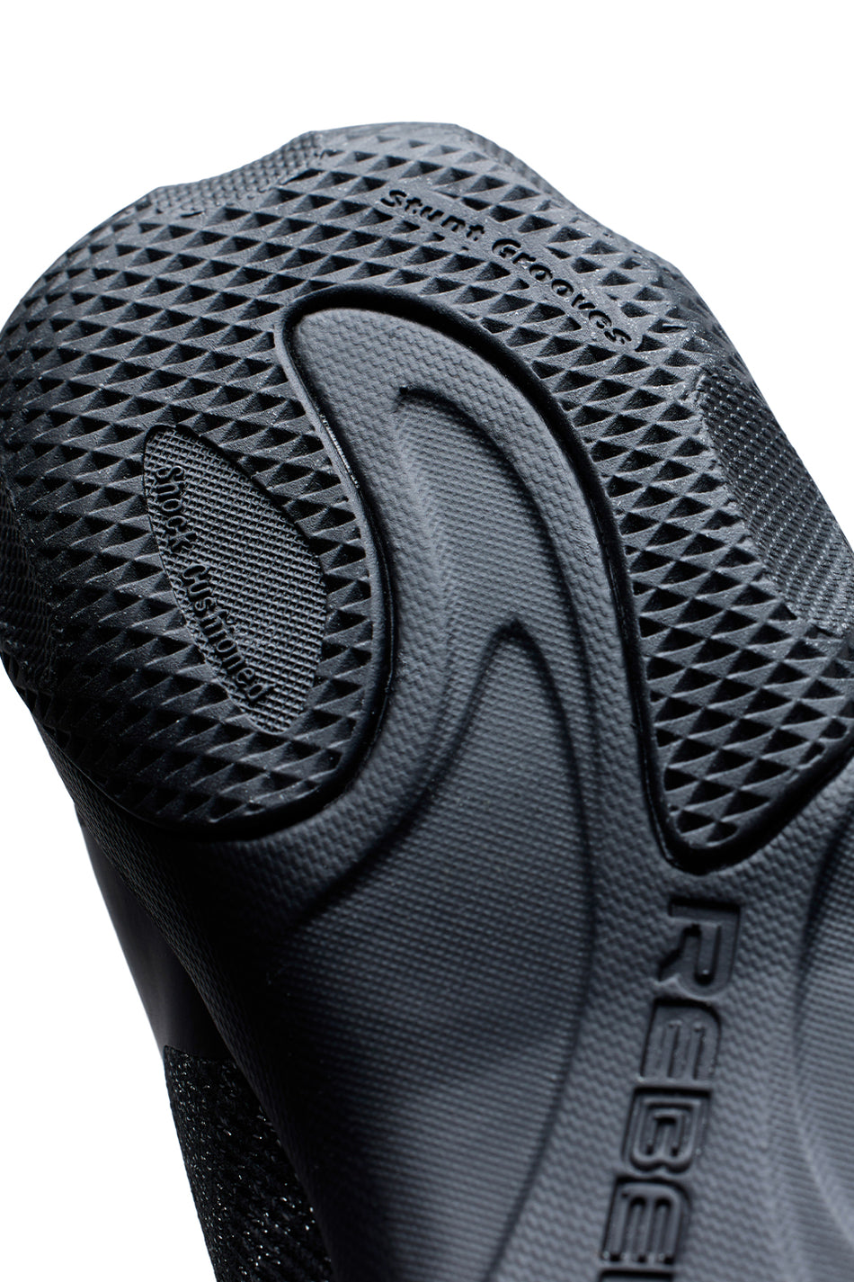 Rebel Revolution Ice Black - Glitter Cheer Shoes – Rebel Athletic
