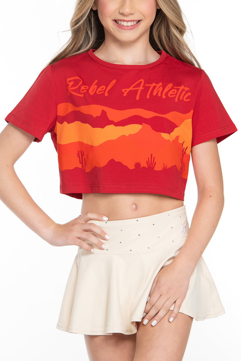 Cropped Tee in Trailblazer – Rebel Athletic
