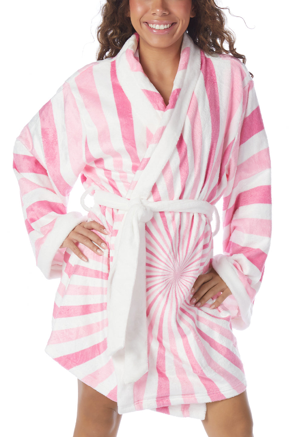 Pink Peppermint Pop Robe – Rebel Athletic