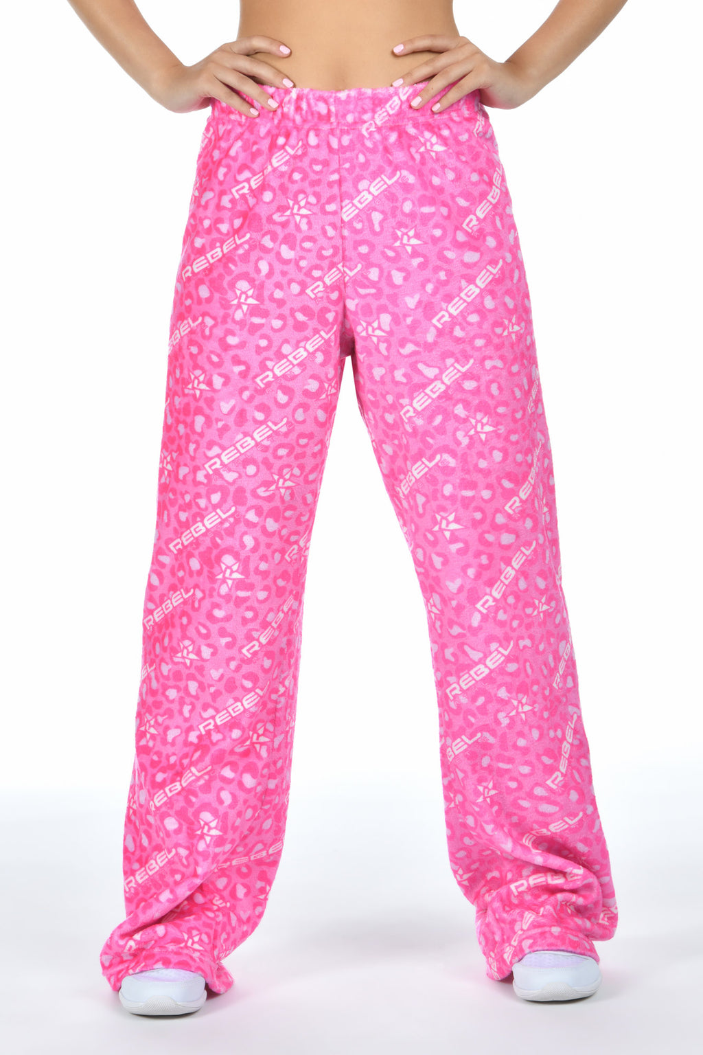 Wild Side Lounge Pants in Pink Leopard – Rebel Athletic