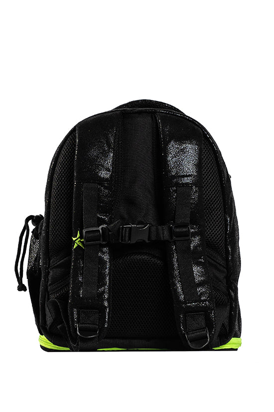 Faux Suede in Black Rebel Baby Dream Bag with Neon Green Zipper – Rebel ...
