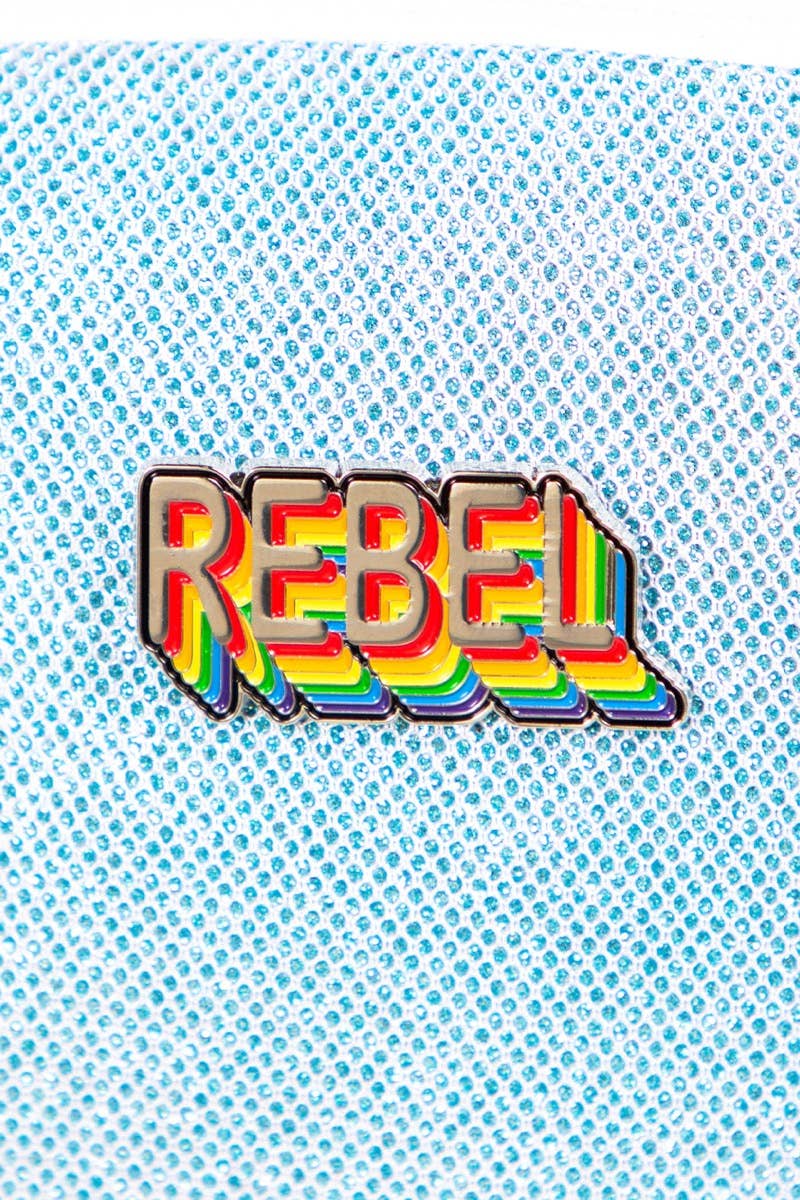 Rainbow Rebel Pin – Rebel Athletic